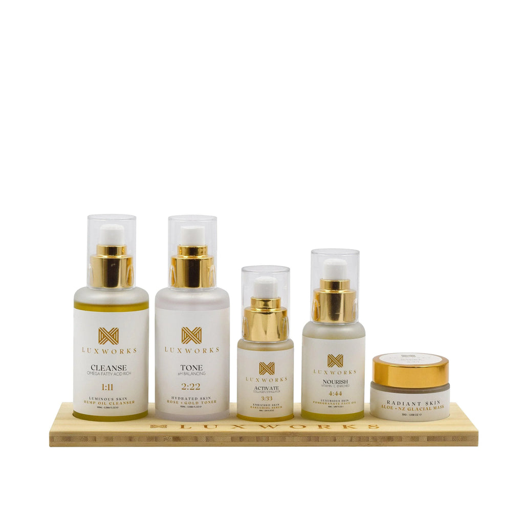 Skincare Full Set with Tray – LUXWORKS